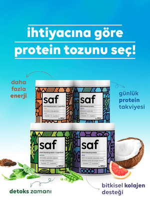 Saf Nutrition | Saf. Doğal. Olduğu gibi.